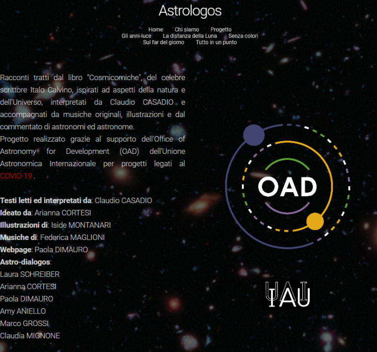 Astro-Logos: stories of the history of the Universe Archives - IAU ...