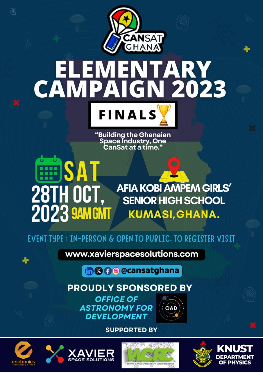 CanSat Ghana Elementary Campaign 2023